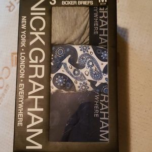 Nick Graham | Underwear & Socks | Nick Graham Cotton Stretch Boxer ...